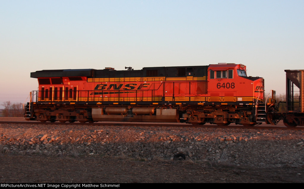 BNSF 6408 - DPU